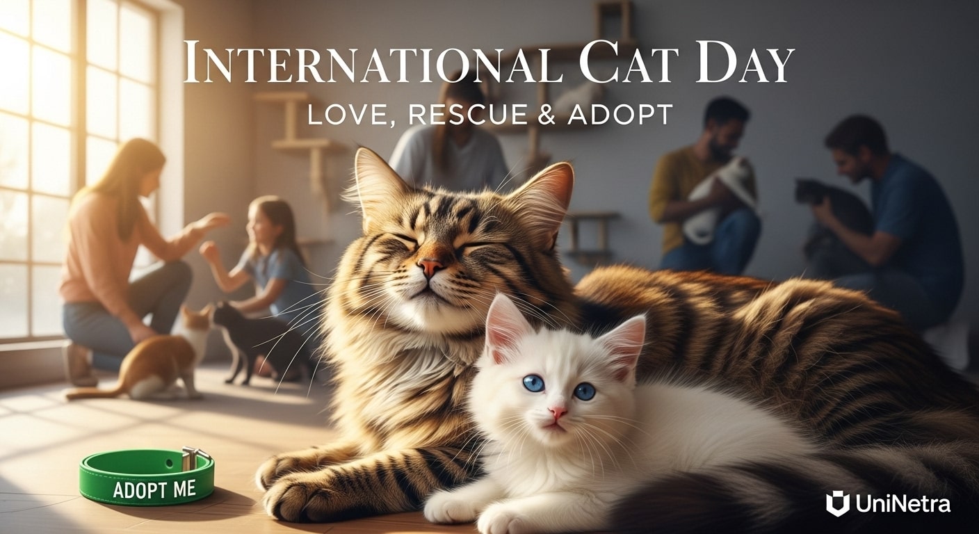 International Cat Day 2025 – Rescue Stories & Cat Adoption Awareness ...